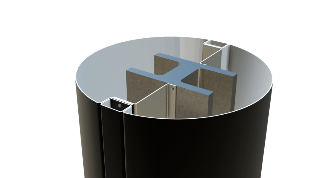 Round Aluminum & Steel Column Covers - B&B Sheet Metal